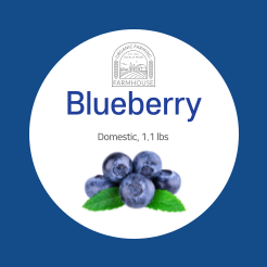 Blue Neat Blueberry Produce Label - MiriCanvas
