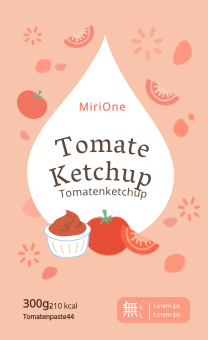Ketchup für eine hübsche rosa Dip-Sauce - MiriCanvas