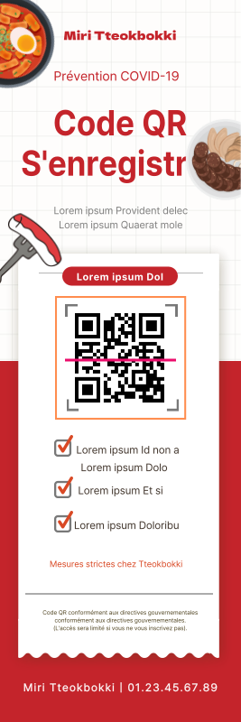 Enregistrement par code QR - MiriCanvas