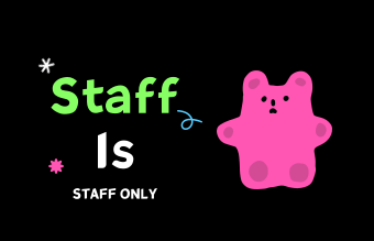 Hip staff passes in fluorescent yellow and pink - MiriCanvas