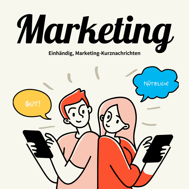 Ein modernes Marketing-Merkblatt in Rot und Blau - MiriCanvas
