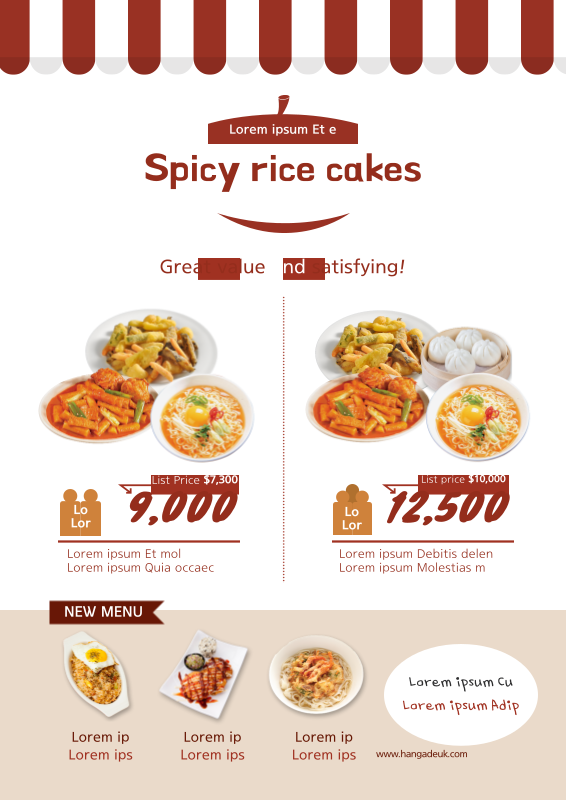 An Italian pasta menu board with an upscale concept, featuring blue and ...