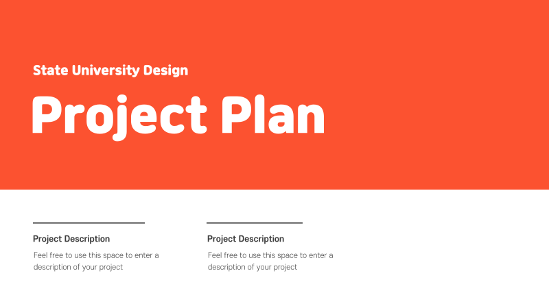 Clean presentations - MiriCanvas