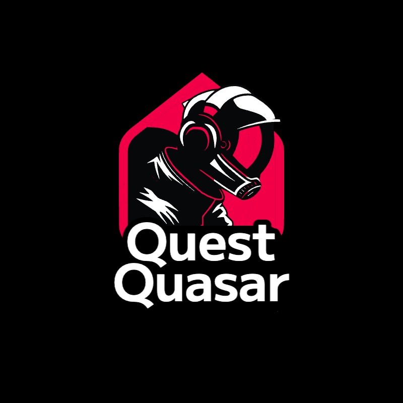 Red and Black SF Quasar Logo Advertisement - MiriCanvas