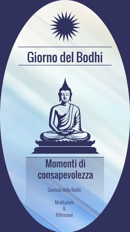 Pubblicità giornaliera Bodhi classica bianca e marina - MiriCanvas
