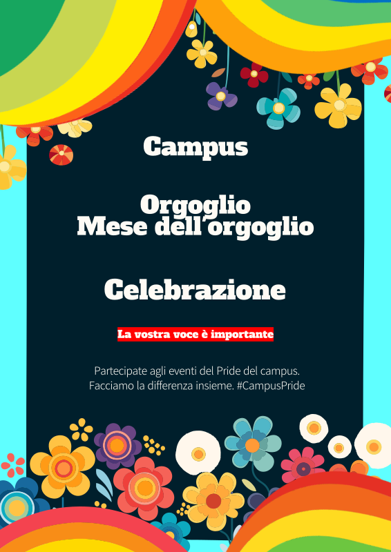 Celebrazione del Mese dell'Orgoglio nel Campus - MiriCanvas