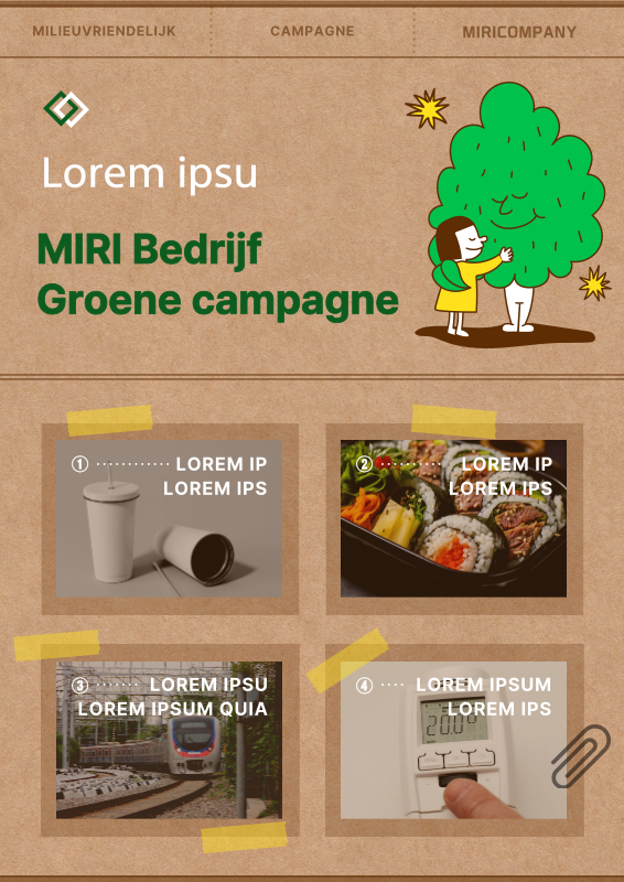 Een eenvoudige groen-witte gids voor groene campagnes - MiriCanvas