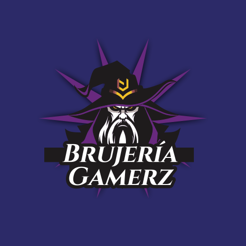 Fantasy Gamerz Logo Flyer negro y morado - MiriCanvas