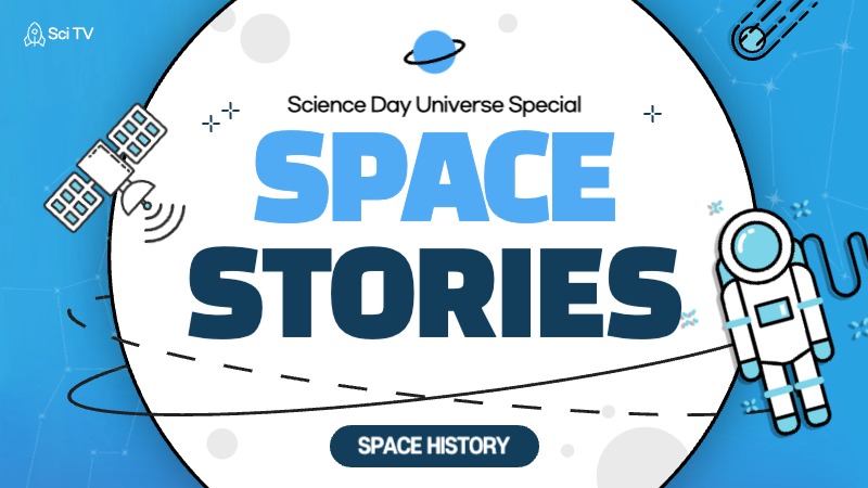 Science Day YouTube thumbnail with blue space illustration concept ...