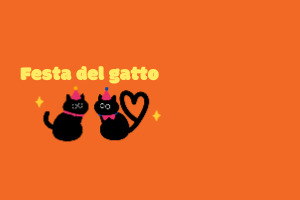 Festa del gatto con illustrazioni di gatti e font simpatici - MiriCanvas