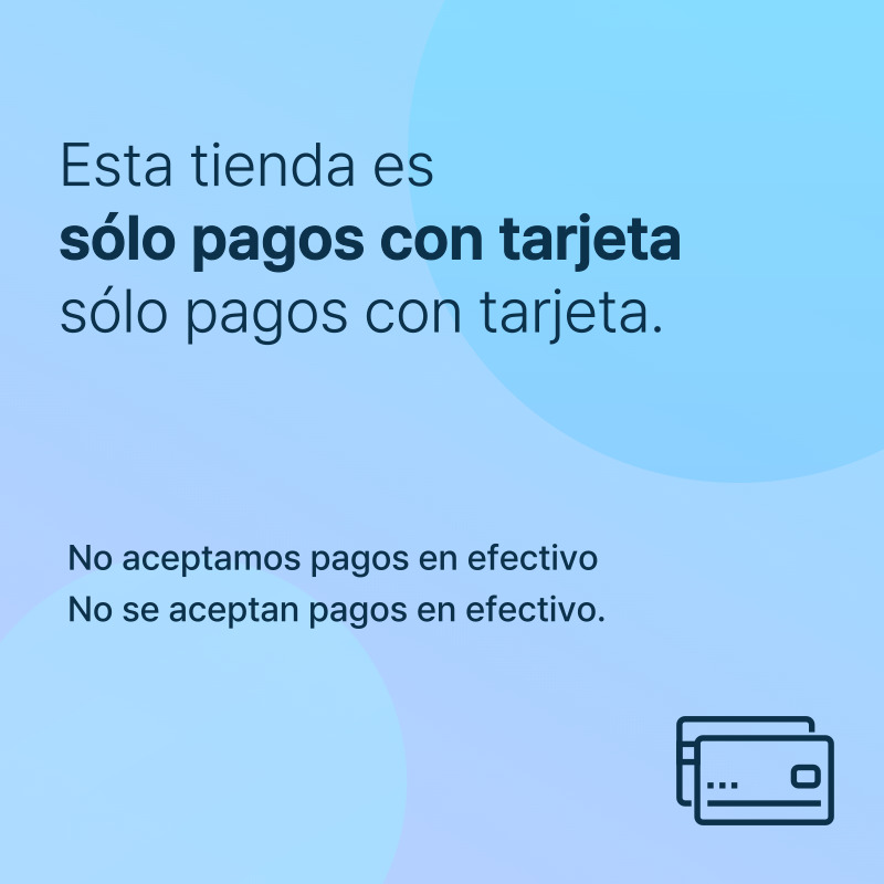 Guía de pagos minimalistas con tarjeta en azul y azul claro - MiriCanvas