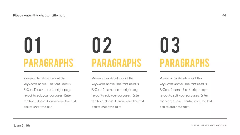 Simple presentations - MiriCanvas