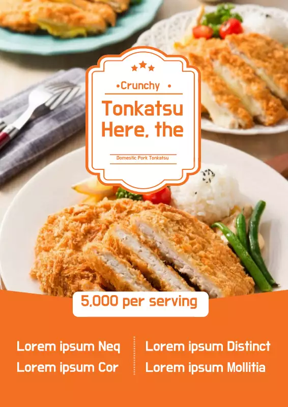 Tonkatsu_Poster - MiriCanvas