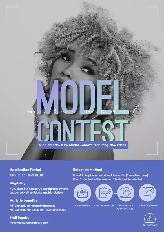 Mauve and Simple Model Contest Announcement - MiriCanvas