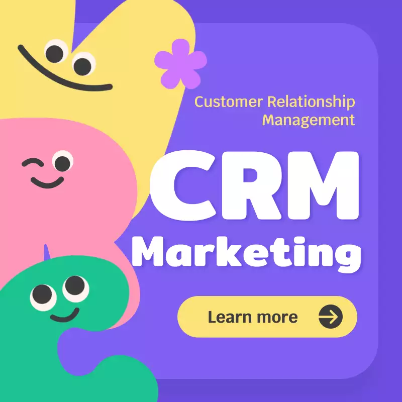 Learn CRM marketing with pastel-colored babies and cute alphabet ...