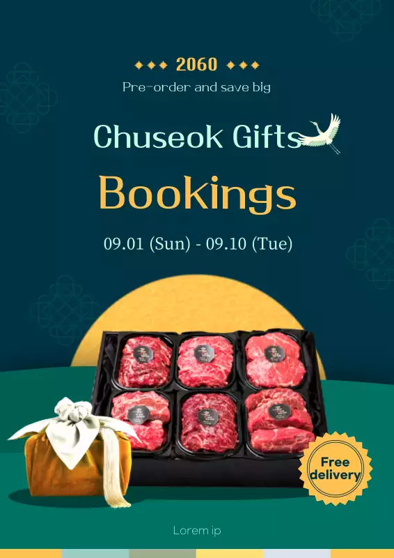 Advance reservations for the traditional Chuseok gift hanwoo set in ...