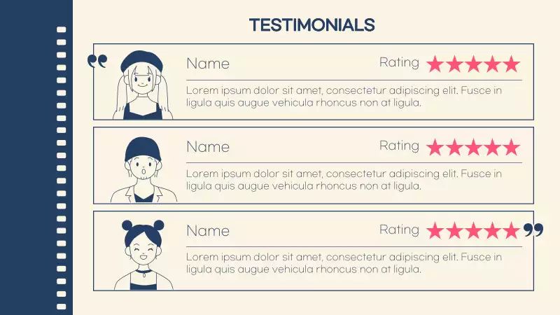 Navy and Pink Cinemaconcept Workshop Guide - MiriCanvas