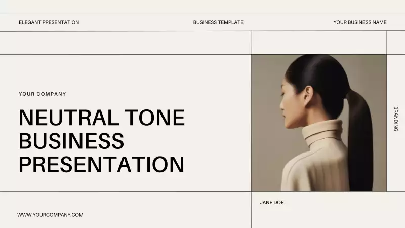 Beige Minimal Modern Business Company’s Introduction - MiriCanvas