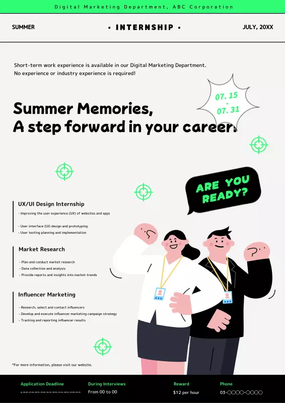 Kitschy Short-Term Internship Opportunities at the Beginning of the ...