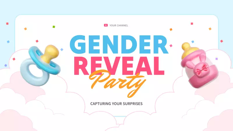 About this cute gender reversal party in light blue and hot pink ...